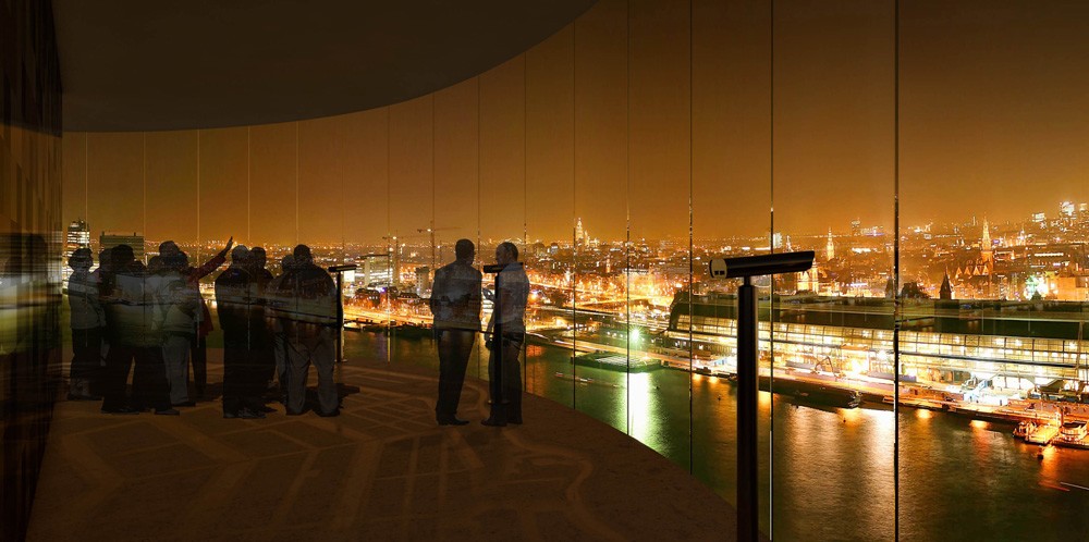 Plannen A'dam Toren Overhoeks gepresenteerd - architectenweb.nl