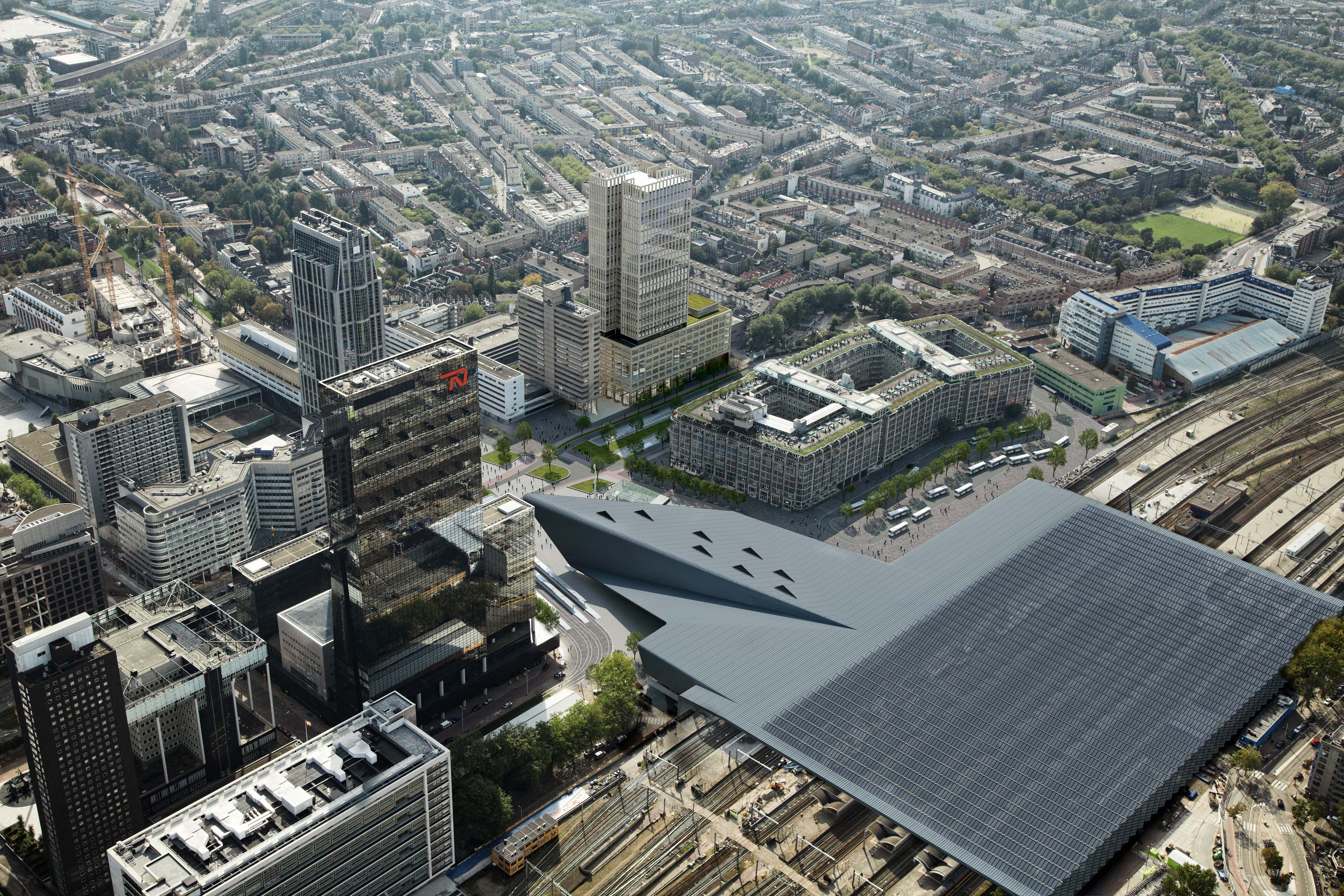 FIRST Rotterdam in volle glorie zichtbaar - architectenweb.nl